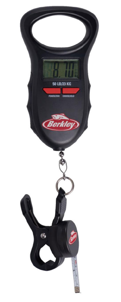Product Info: Berkley Digital Fish Scale With Tape - Pocket Media