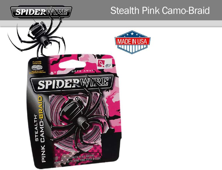 zzz78: Spiderwire Stealth Pink Camo - The Angler